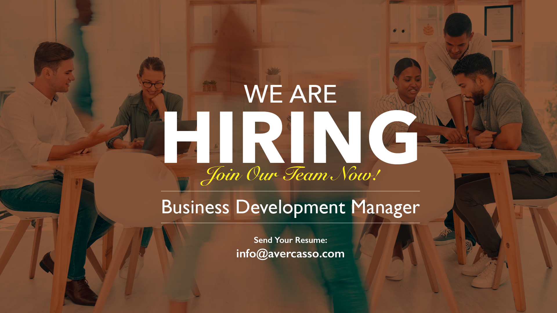 WE ARE HIRING [Business Development Manager] – avercasso | AI Green ...